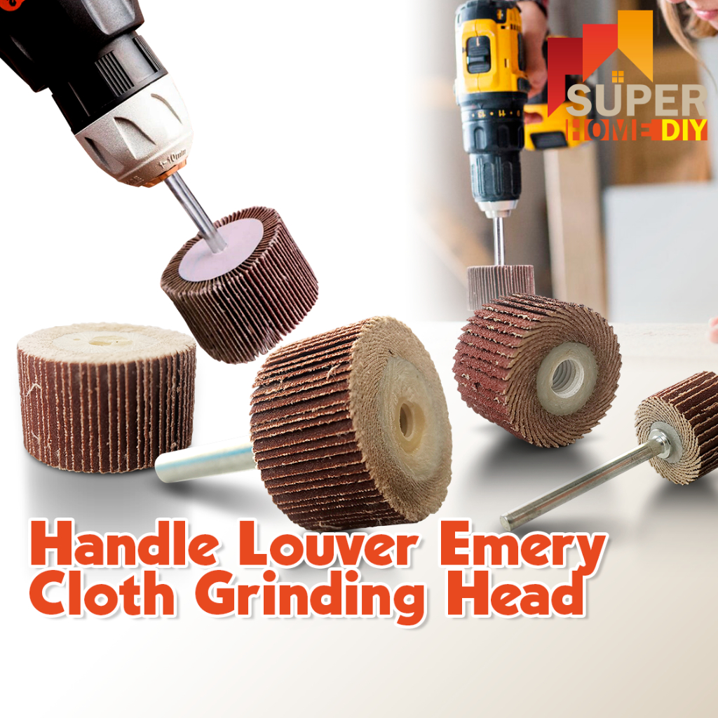 1 Pc 10MM-30MM Sanding Sandpaper Burr Flap Wheel Abrasive Polishing ...