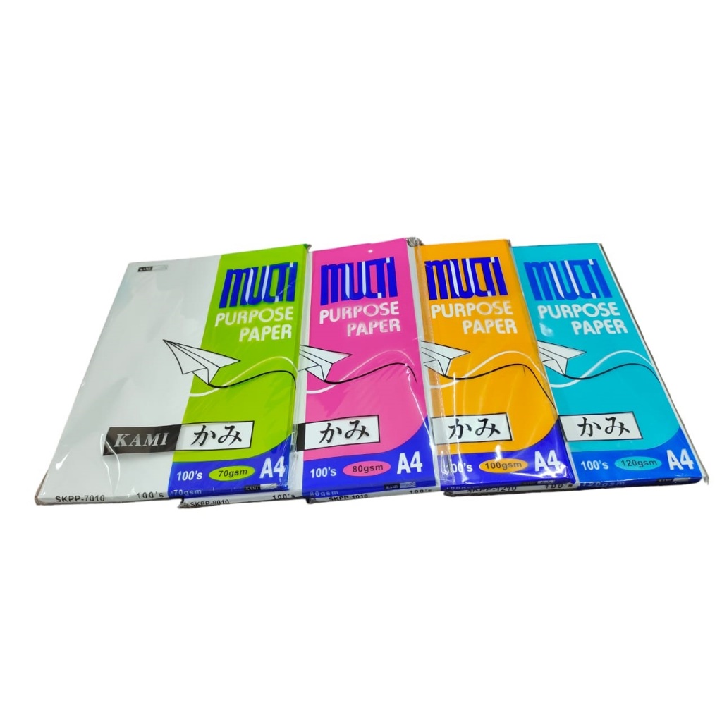 Kami A4 Size Multi Purpose Paper ( 70gsm / 80gsm / 100gsm / 120gsm ...