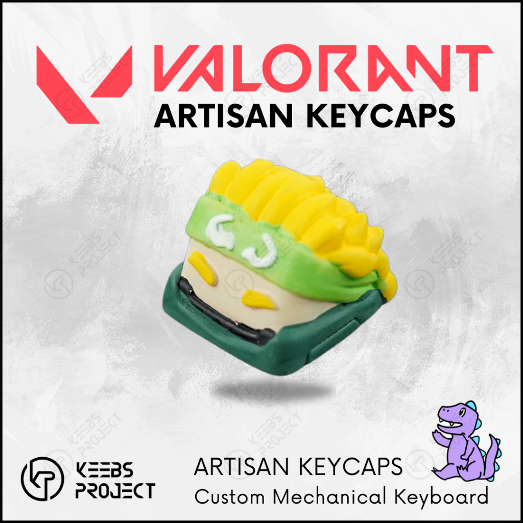 Skye Valorant Artisan Keycaps 1U for Mehcanical Keyboard Keebs Project ...