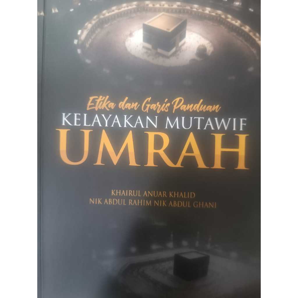 (UKM) Ethics And Guidelines For UMRAH MUTAWIF Eligibility | Shopee ...