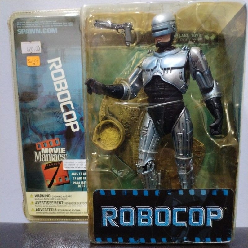 MCFARLANE TOYS MOVIE MANIACS 7 ROBOCOP | Shopee Philippines