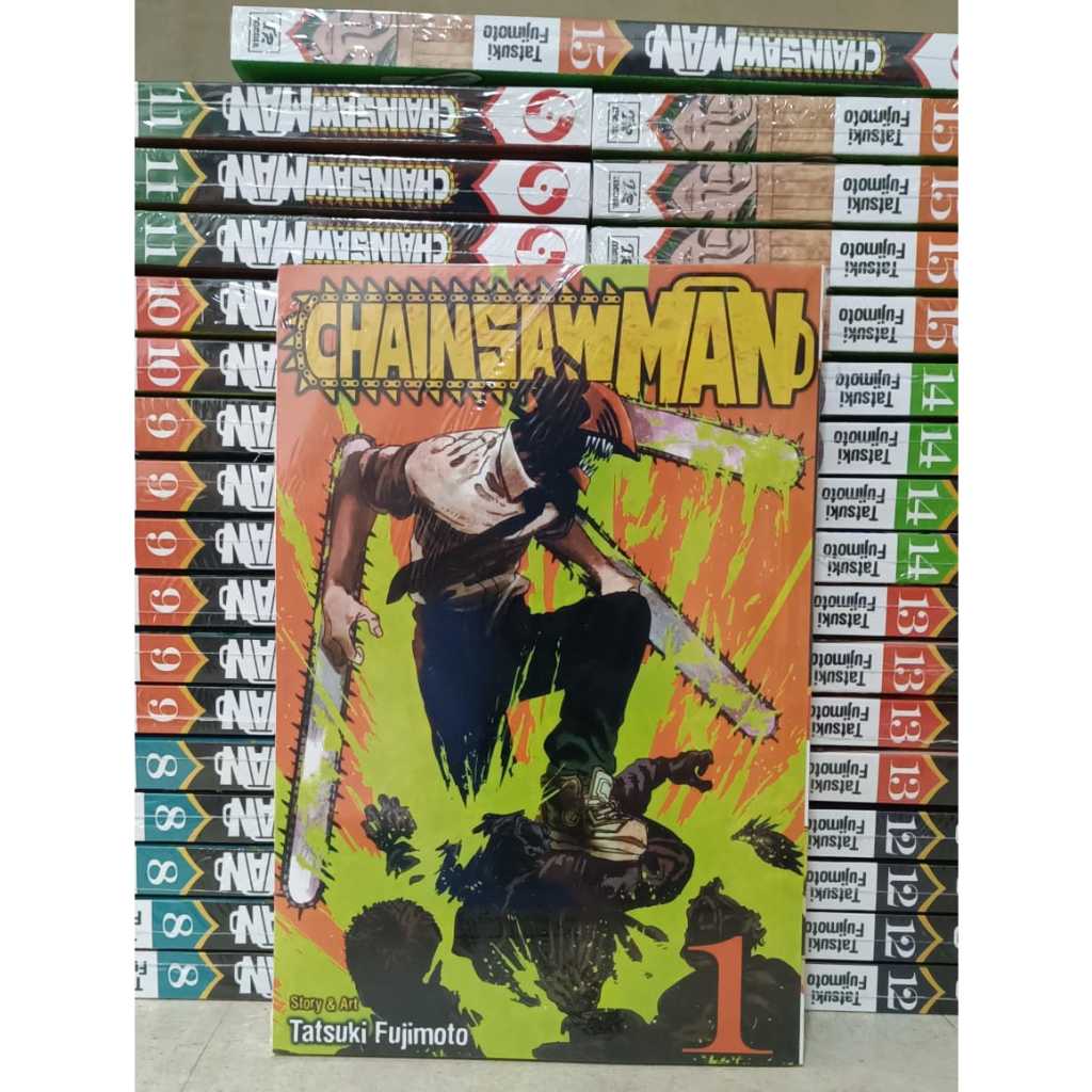 CHAINSAWMAN (ENGLISH COMIC) VOL 1-16 (SET) | Shopee Philippines