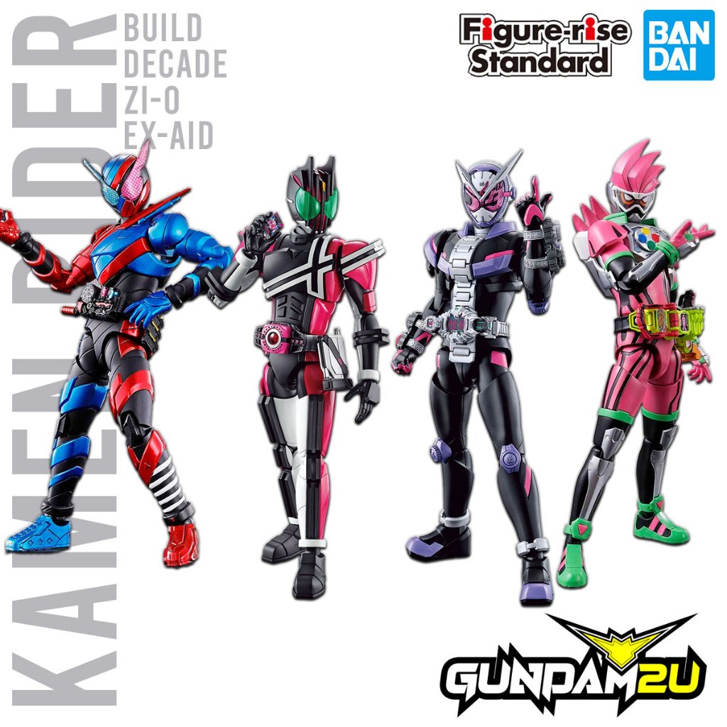 BANDAI FRS Kamen Rider Build Decade Zio Exaid - Figure-rise Standard ...