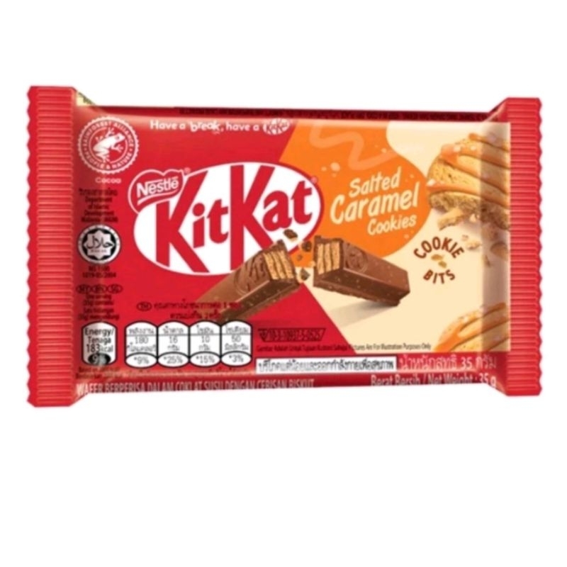 KITKAT KIT KAT 4F Salted Caramel 38g | Shopee Philippines