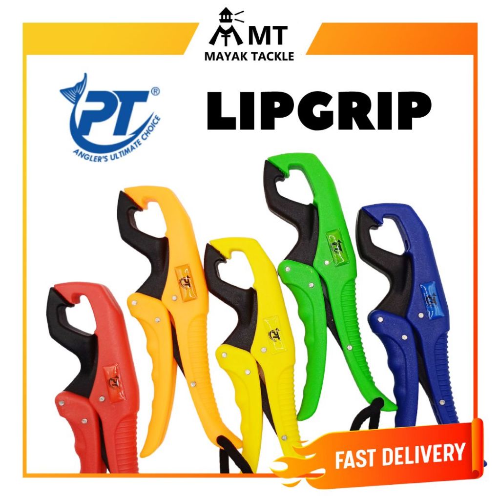 PIONEER LIP GRIP 6 inch Fish Lip Grip Gripper Holder Floating Grabber ...