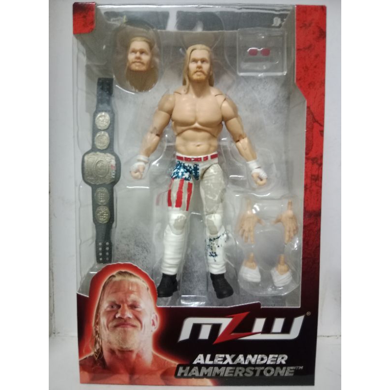 Boss Fight Studio MLW Alexander Hammerstone Wrestling Action Figure ...
