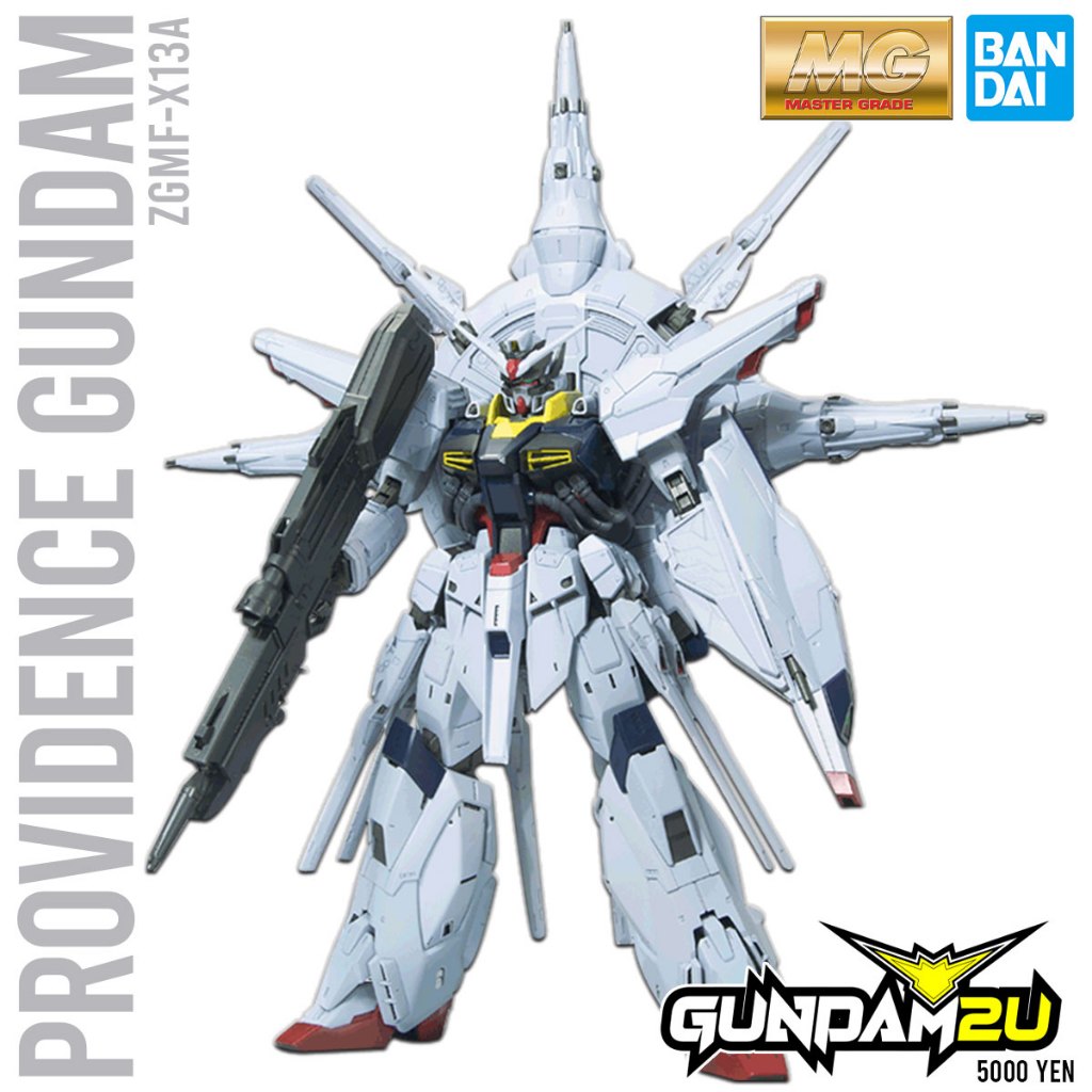 BANDAI MG 1/100 Providence Gundam - Plastic Model Kit Master Grade ...