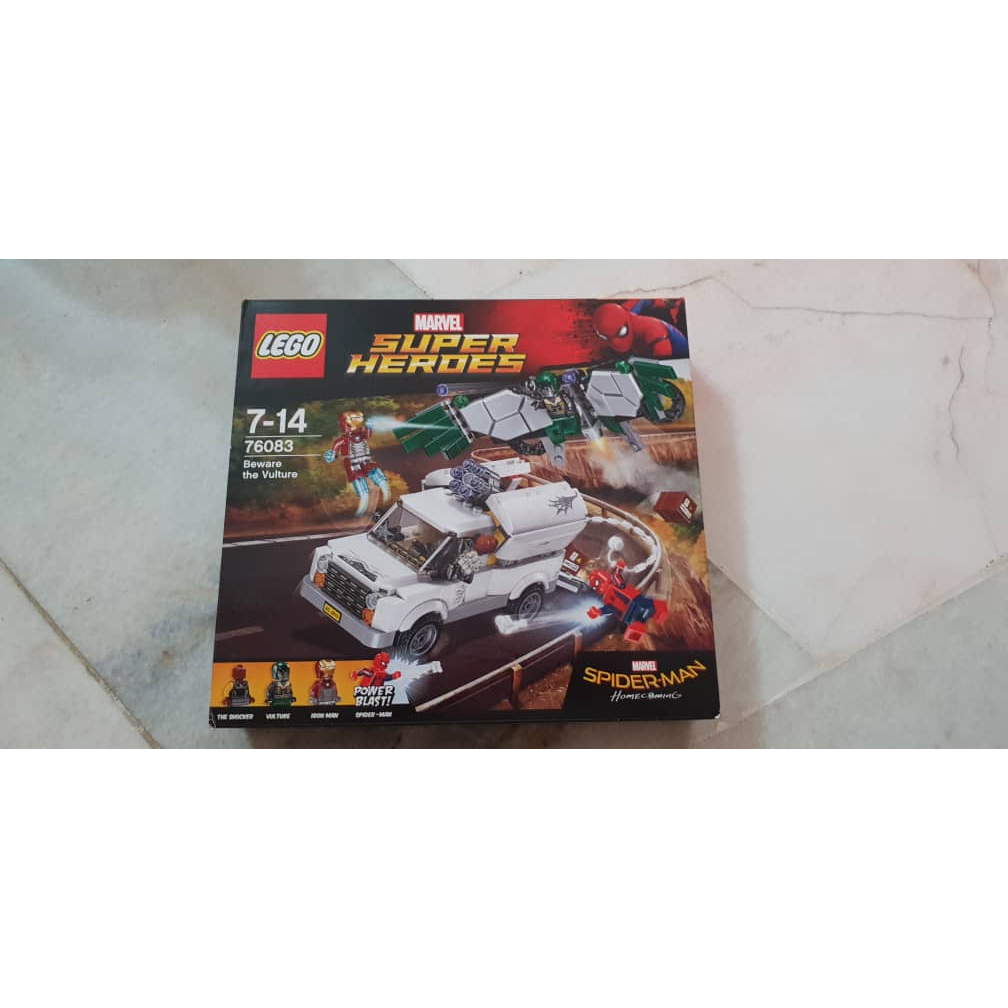 Lego Marvel Super Heroes 76083 Beware the Vulture (USED/Complete set ...