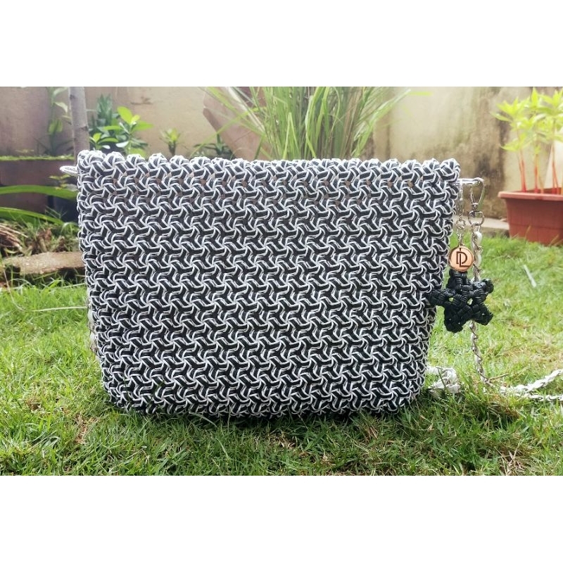 Handmade Eco-craft Paper Rattan Sling Bag EFSVI 4130514 | Shopee ...
