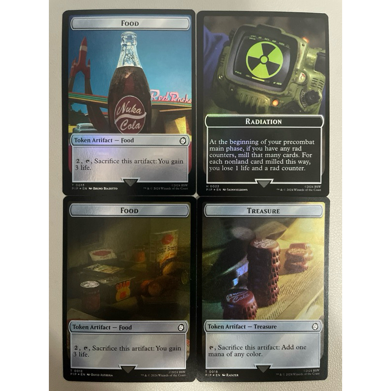 MTG:Fallout (PIP) Token Artifact Card (Foil) | Shopee Philippines