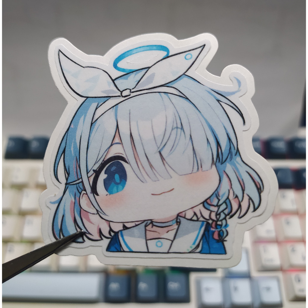 Blue Archive Meme Stickers ( Laminated ) - Wide Face Series - Anime ...