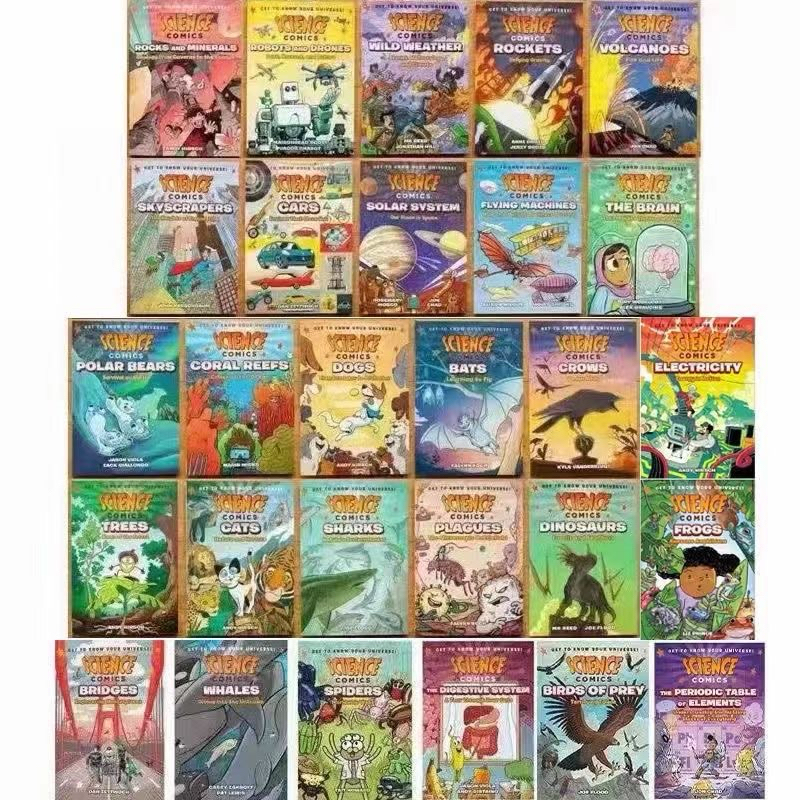 Science Comics Series: Get to Know Your Universe Latest 28 Books Full ...