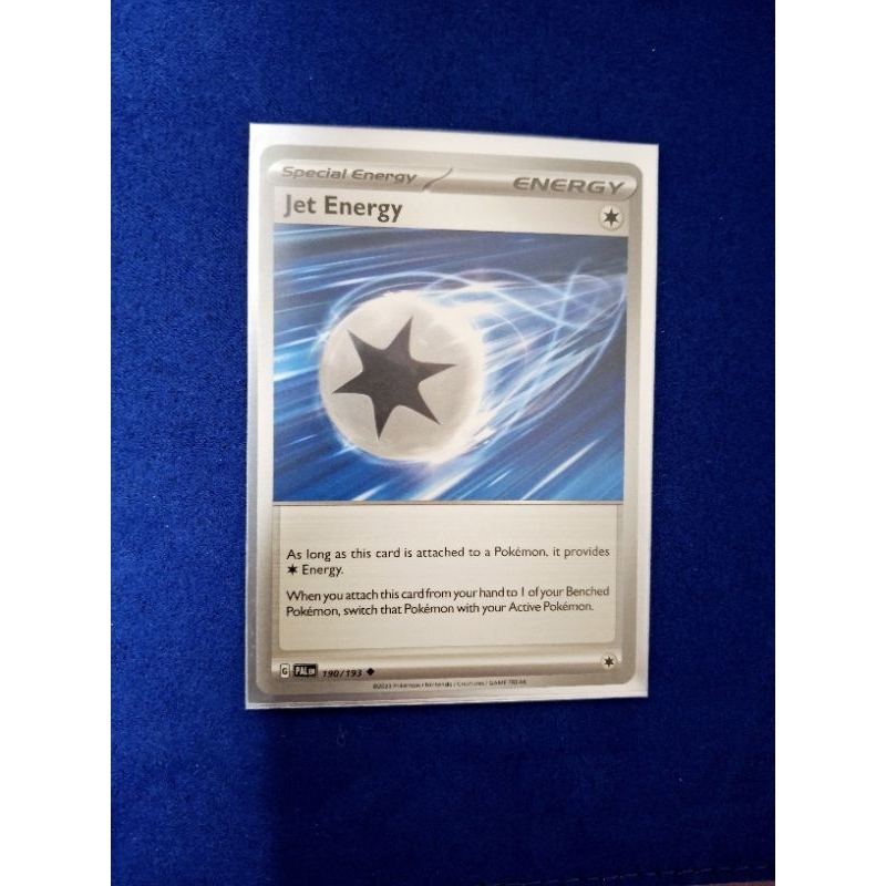 PokemonTCG: Paldea Evolved (Jet Energy) 190/193 | Shopee Philippines