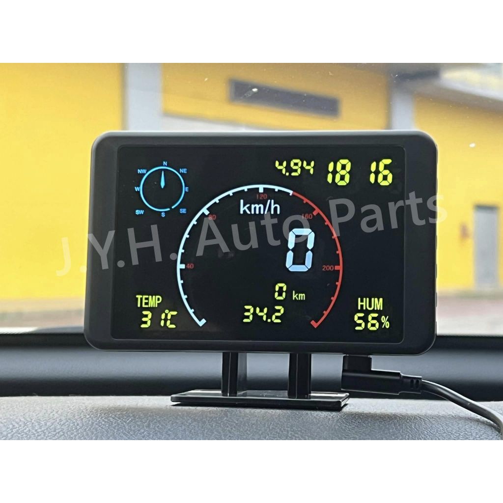 24v Meter Gps Km/h Mileage Meter Lorry Truck Bus Volvo Hino Hicom ...