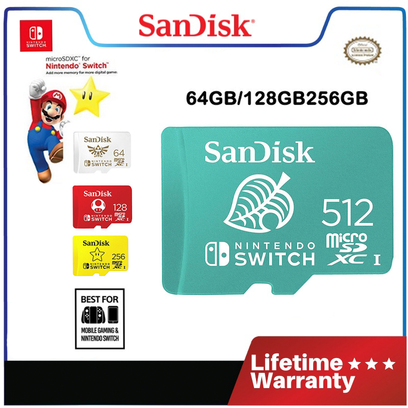 Nintendo-Switch microSDXC-Card Game Memory Card Memory Card (64GB/128GB ...