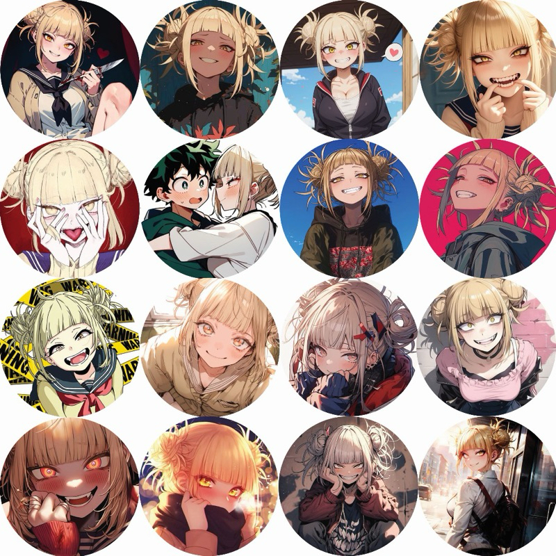 My Hero Academia Himiko Toga Anime 58mm Button Badge Pin | Shopee ...