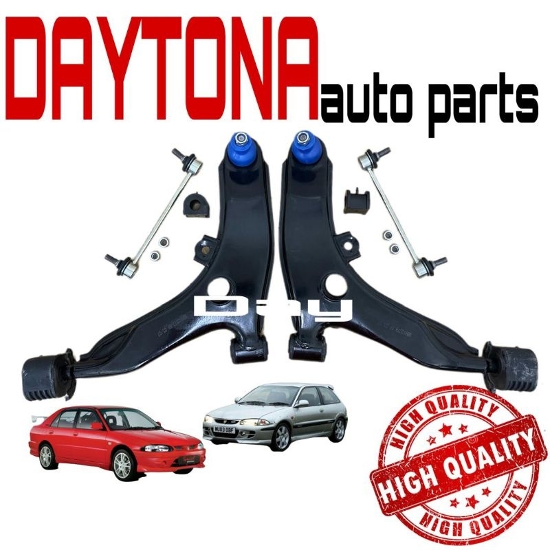 COMBO SET PROTON WIRA SE SATRIA GTI FRONT LOWER ARM ABSORBER LINK ...