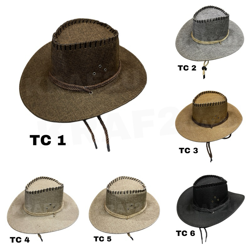Topi Koboi / Cowboy Hats / Hats for Men | Shopee Philippines