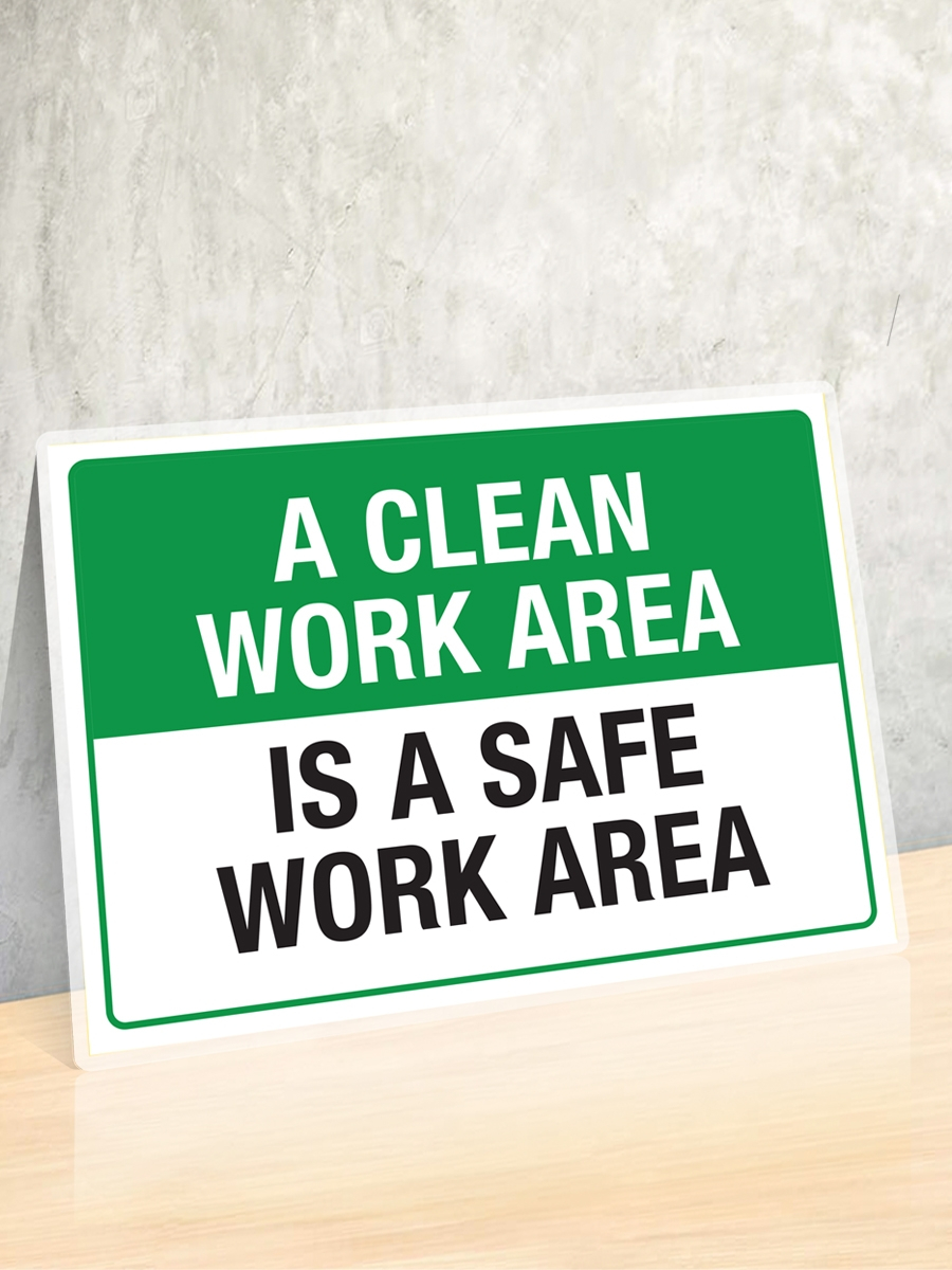 [Laminated Poster] A4 Size Papan Tanda Signage Safety at Workplace ...