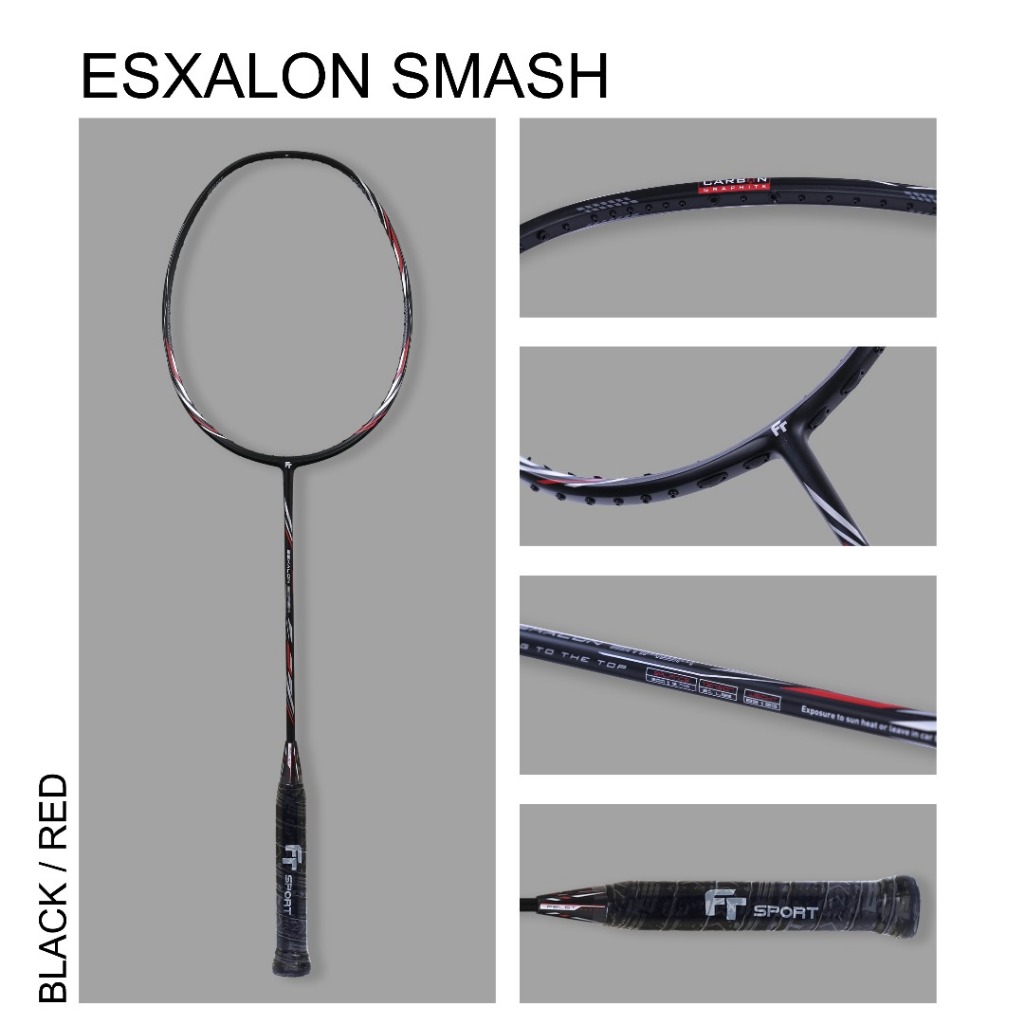 FELET ESXALON SMASH Badminton racket(FREE OVERGRIP) | Shopee Philippines