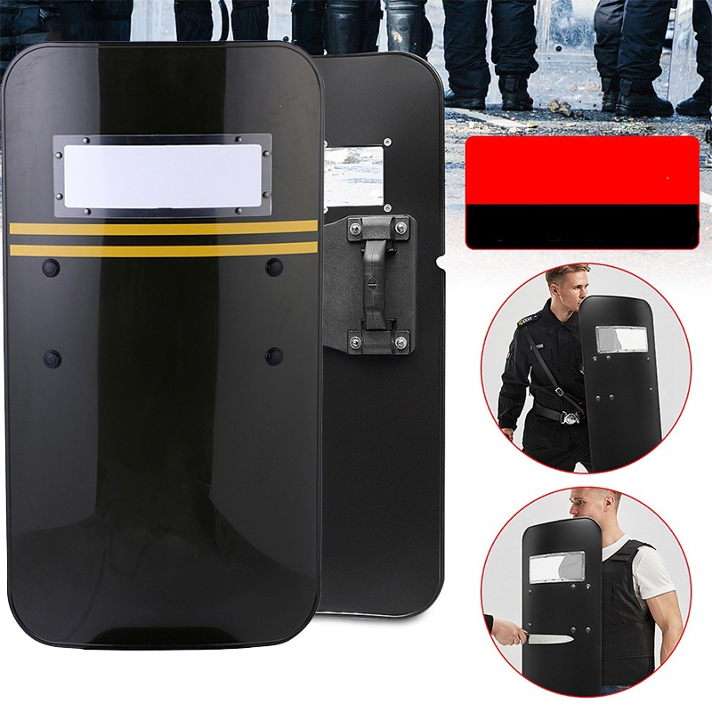 PC Anti Riot Shield Law Enforcement Handheld Shield For Police Security ...