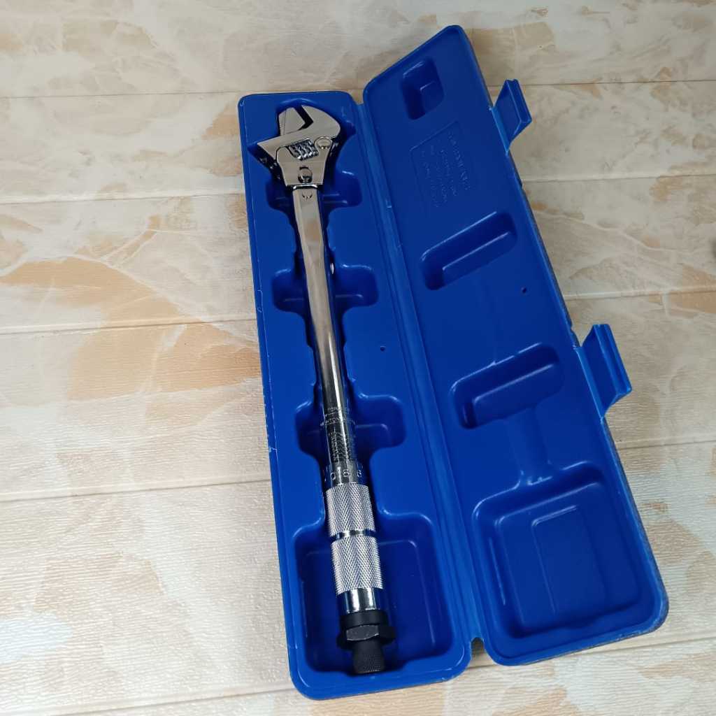 micrometer torque wrench interchangeable head spanner hard set blue ...