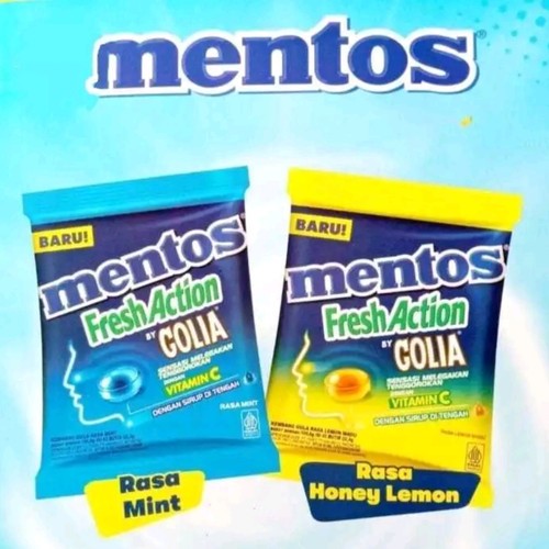 (Halal) Mentos Fresh Action By Colia 42pcs | Shopee Philippines