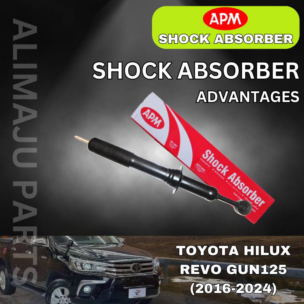 APM SHOCK ABSORBER TOYOTA HILUX LN65,106 / VIGO KUN25 / REVO GUN125 ...
