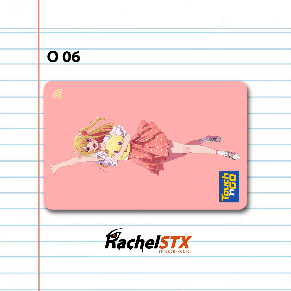 Sticker kad TnG NFC anime oshi no ko ai hoshino ruby hoshino card ...