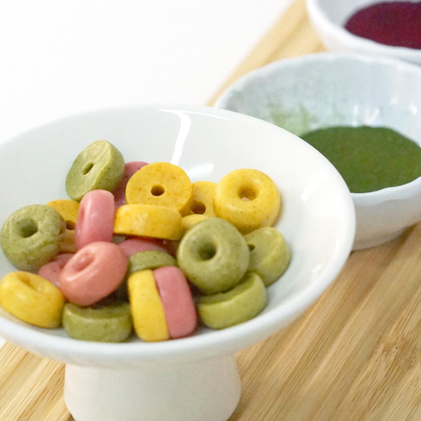 Mini Rainbow Donut 迷你羊奶甜甜圈 / Goat Milk Donut Dog Cat Treats / 羊奶宠物零食 ...