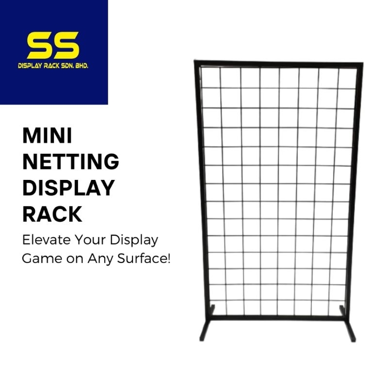 Table Netting/Small Netting Stand/Mini Netting Display Rack/Rak Jaring ...