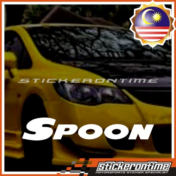 Sticker Spoon Honda Civic EK EG GD GE GK CRZ Fit Jazz Stiker | Shopee ...
