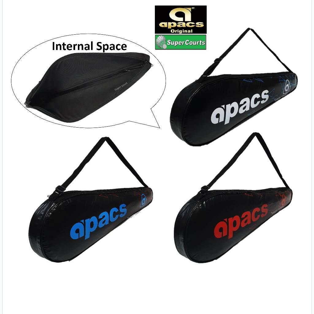 Apacs 1-Zip Badminton Bag (1pcs) | Shopee Philippines