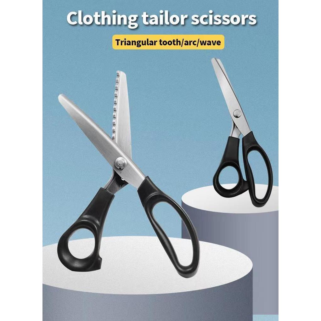wave teeth scissor tailor scissors pinking shear sewing scissors with ...
