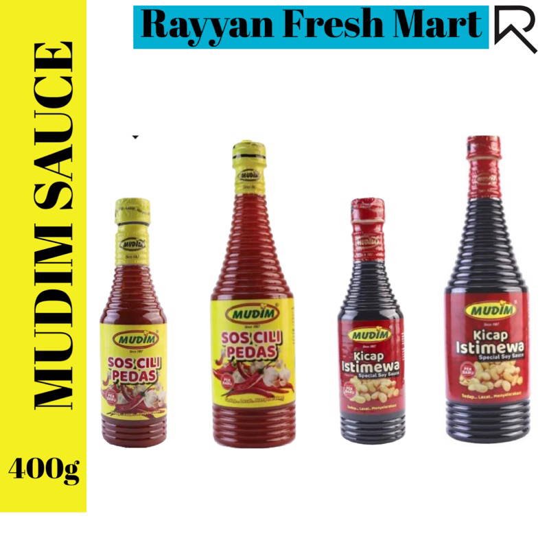 Mudim Sweet Soya sauce / Hot Chili Sauce Sos Cili Pedas 450g & 900g | Shopee Philippines
