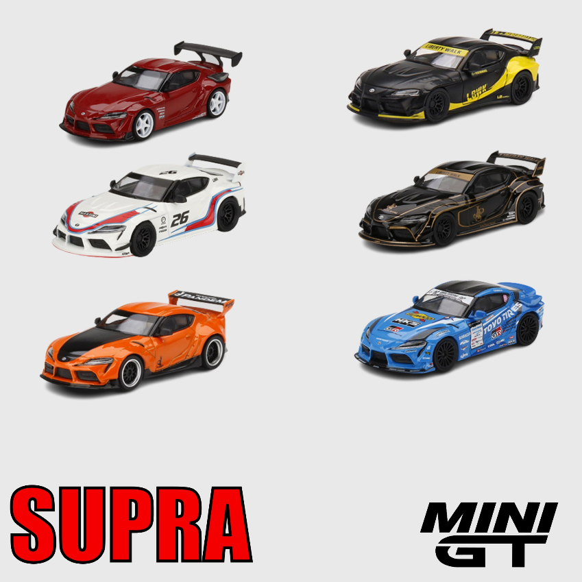 MINI GT 1/64 Toyota Supra diecast | Shopee Philippines
