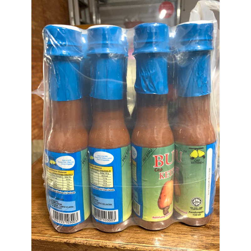 MERAH Long Tere 1 DOZEN Budu, Ketereh Cap Budu, Red Budu, Kelantan Budu ...