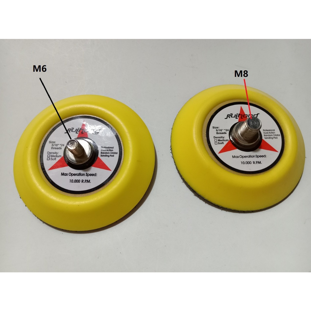 3 inch DA Dual Action polisher polishing disc backing plate(Sponge ...