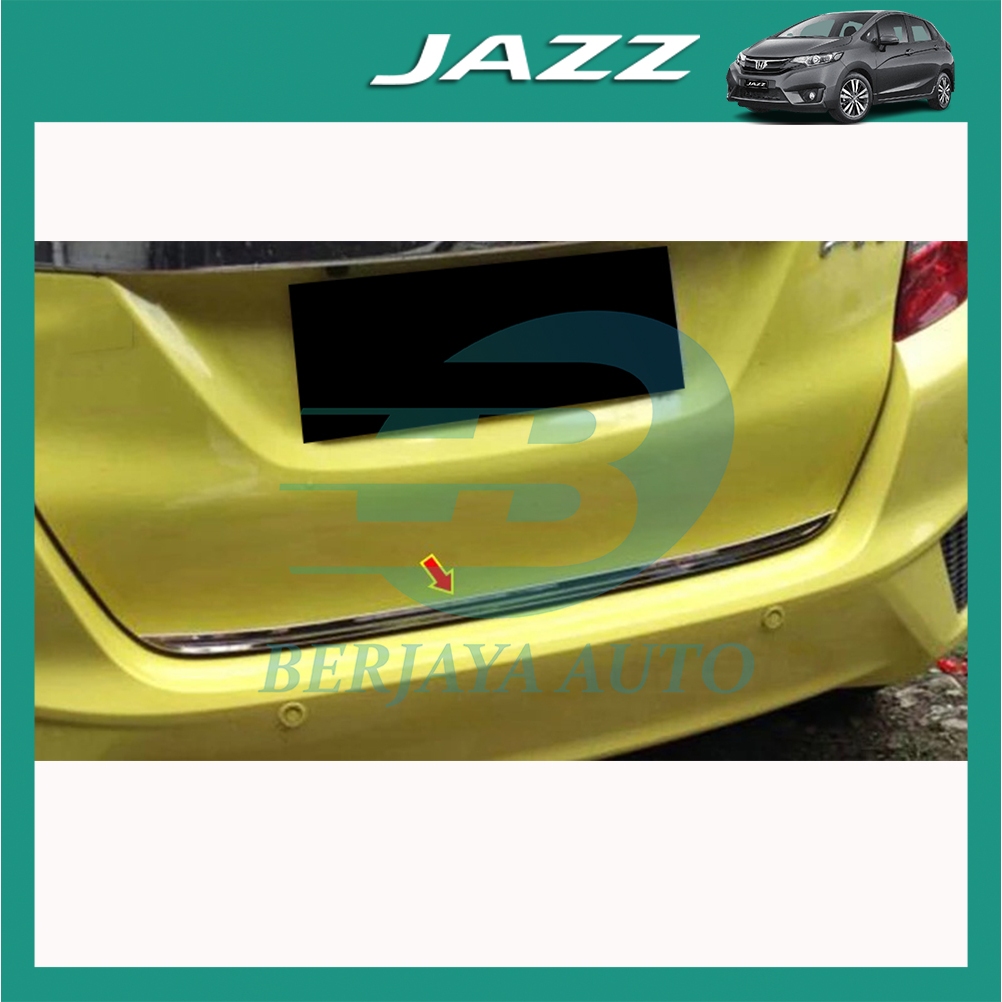 Honda Jazz Fit GK5 2014 - 2025 Rear Bonnet Chrome Lining Car ...
