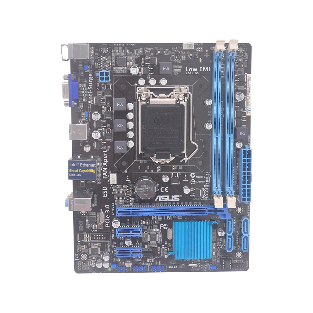 Asus H61M-E desktop Motherboard Socket H61 LGA 1155 i3 i5 i7 DDR3 16G ...