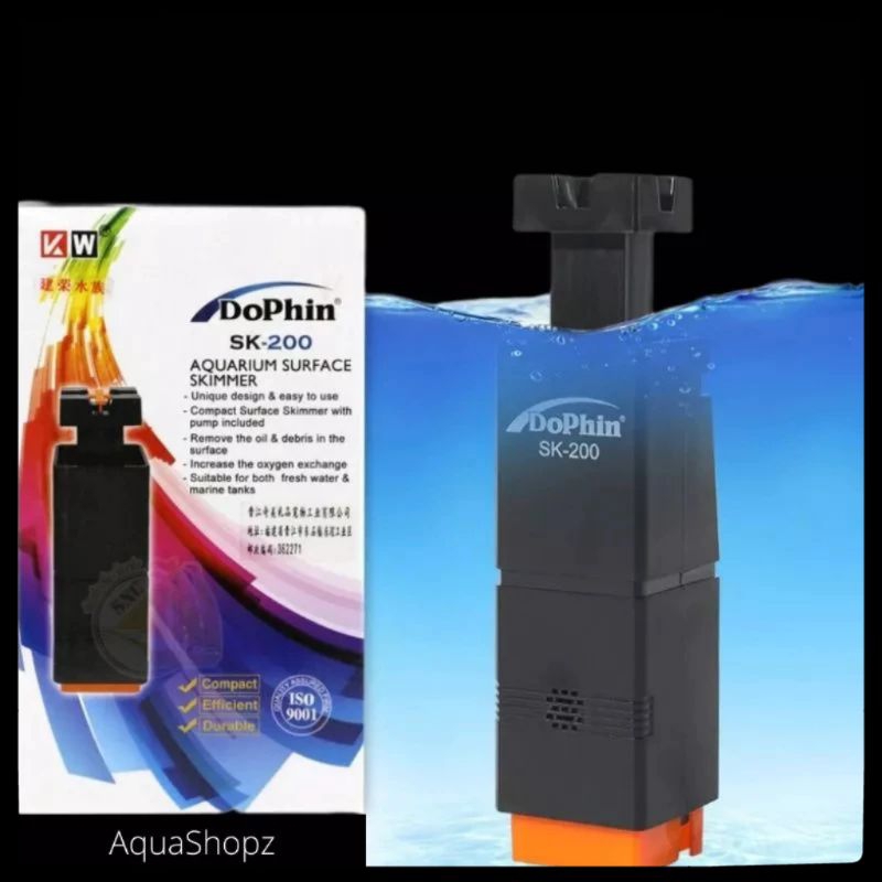 Dophin KW Aquarium Surface Skimmer SK-200 Fish Tank Surface Skimmer | Shopee Philippines