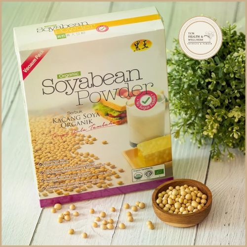 Hei Hwang Soya Bean Powder (No Sugar/Low Sugar) Black King Organic ...