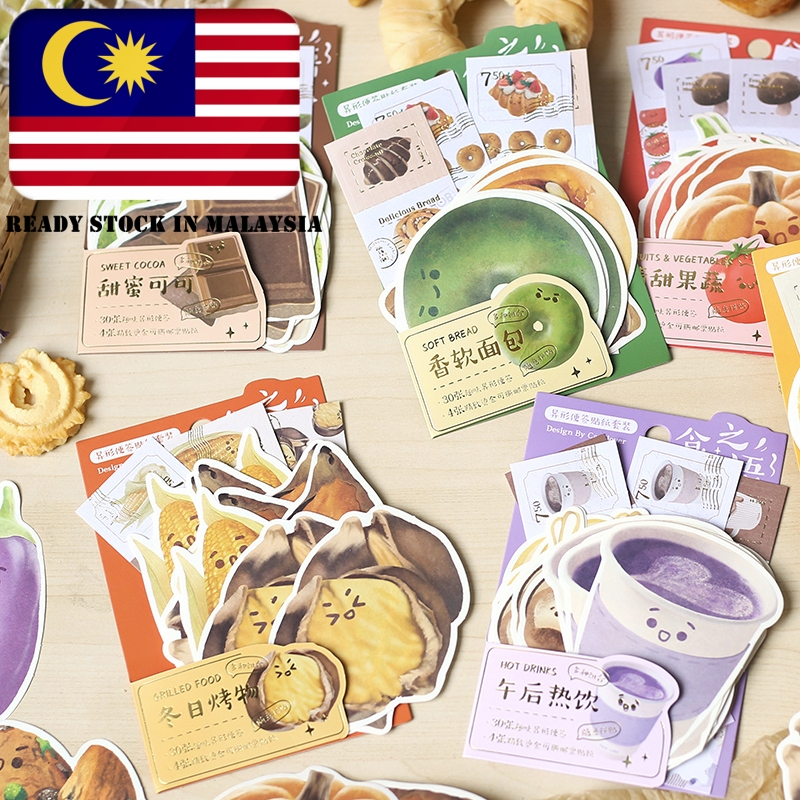 *FEB DEALS* Creative The Language of Food Cute Memo Note Paper ...