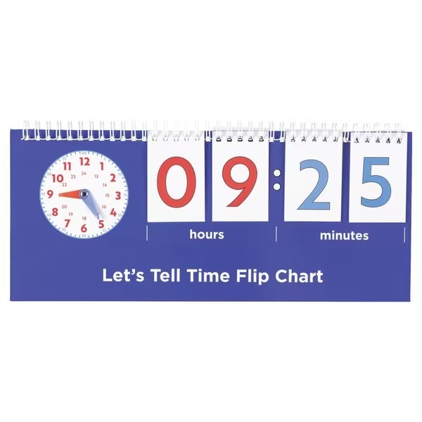 Studymate Time Flip Chart Maths Time Teaching Material Autism ADHD ...