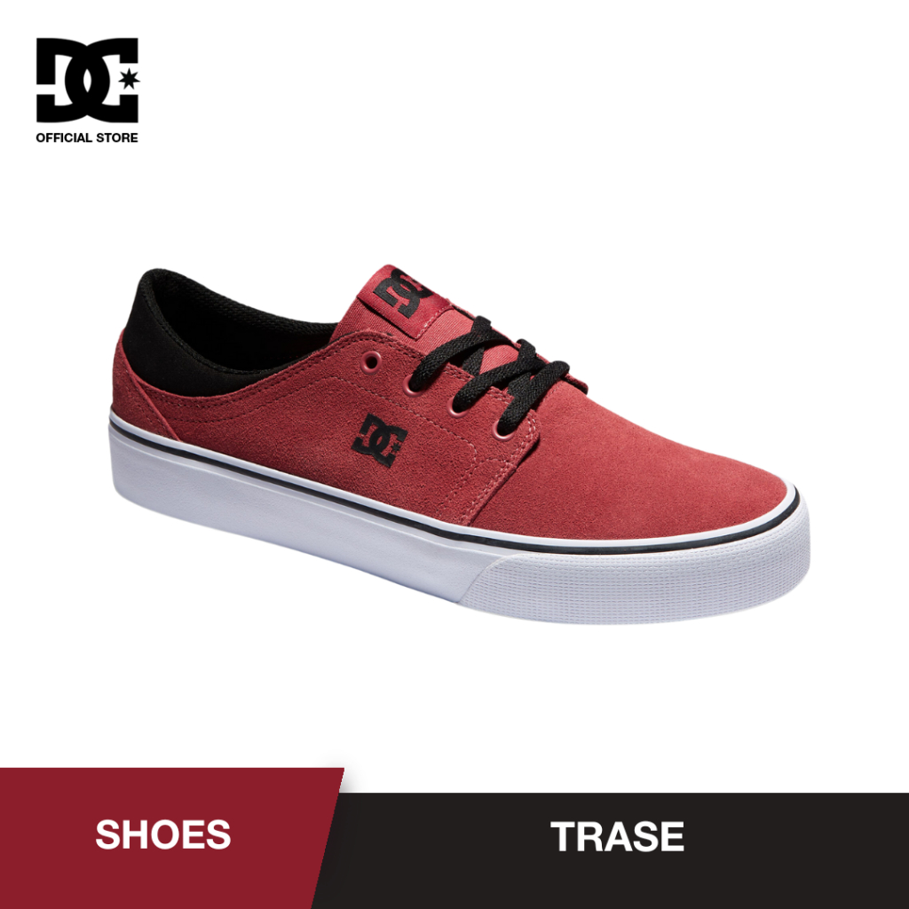 DC Shoes Trase Shoes - Deep Red | Shopee Philippines
