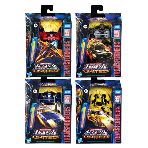 Transformers Legacy United Deluxe Animated Universe Bumblebee/ Autobot ...