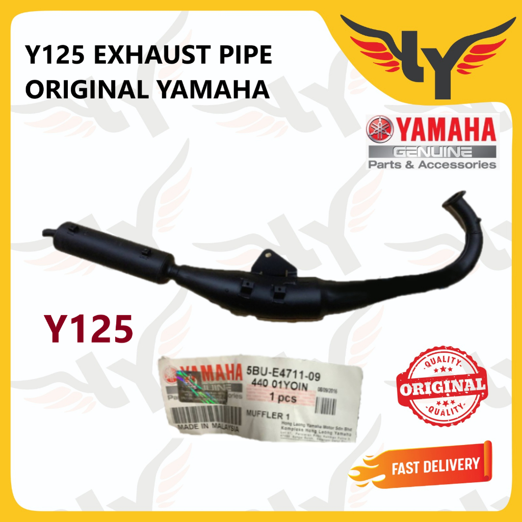 YAMAHA Y125 MUFFLER EXHAUST Y125 EKZOS PIPE MUFFLER 125Z 125ZR MUFFLER ...