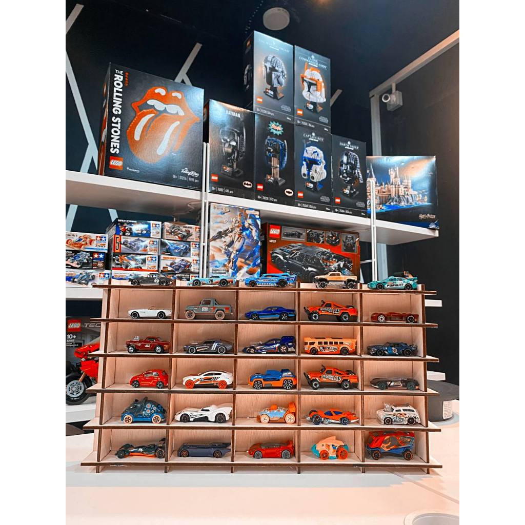 25 Slot Diecast Display Box DIY (SCALE 1/64) | Shopee Philippines