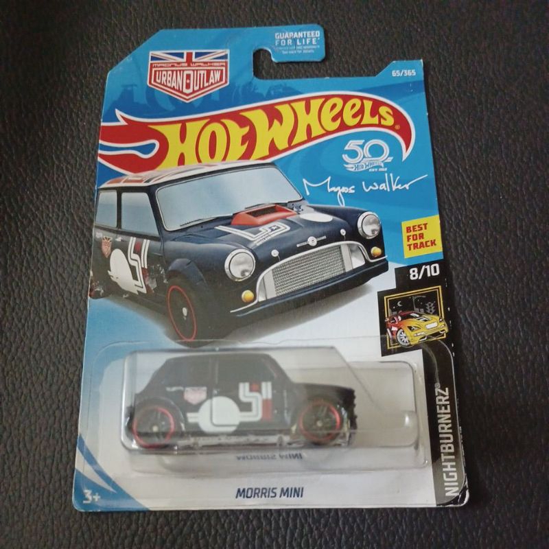 HOT WHEELS MORRIS MINI NIGHTBURNERZ MAGNUS WALKER URBAN OUTLAW 50TH ANNIVERSARY | Shopee Philippines