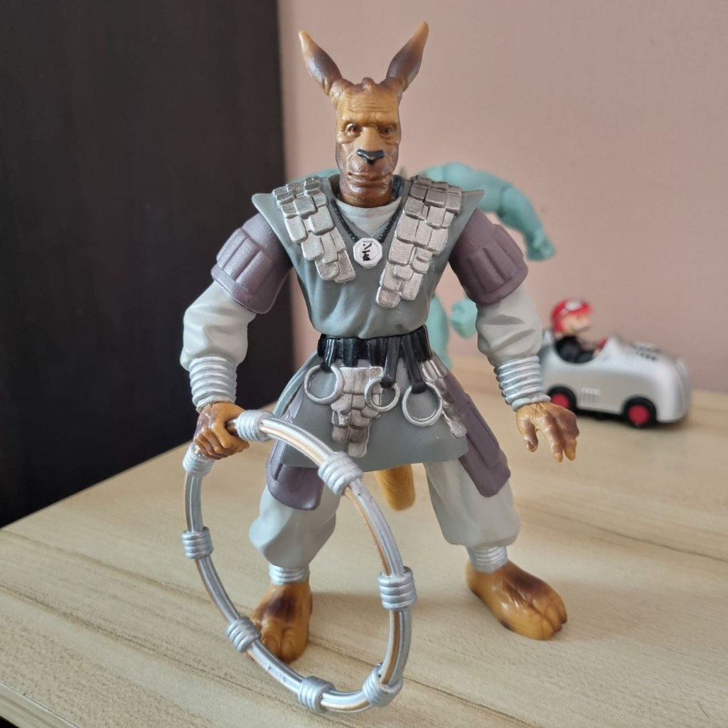 WARRIORS OF VIRTUE: YEE 'Kangaroo Warrior! 1996 Action Figure preloved ...